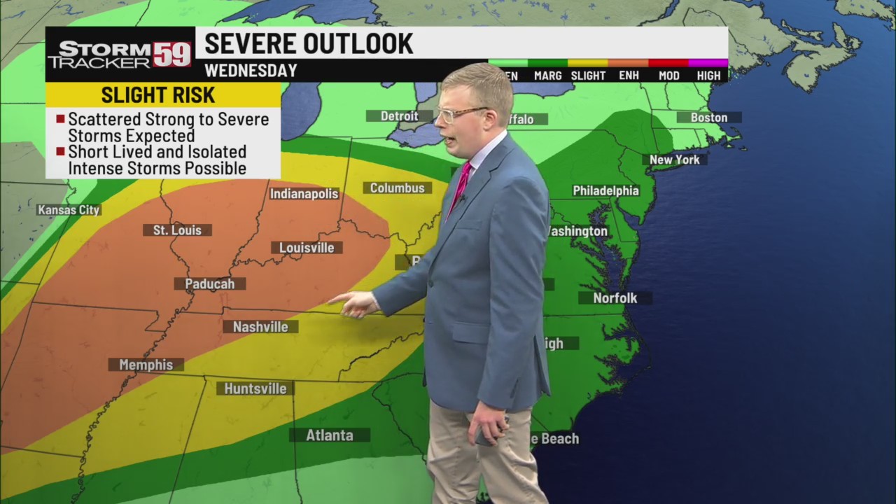 Multiple severe weather opportunities this week – here’s when to expect ...