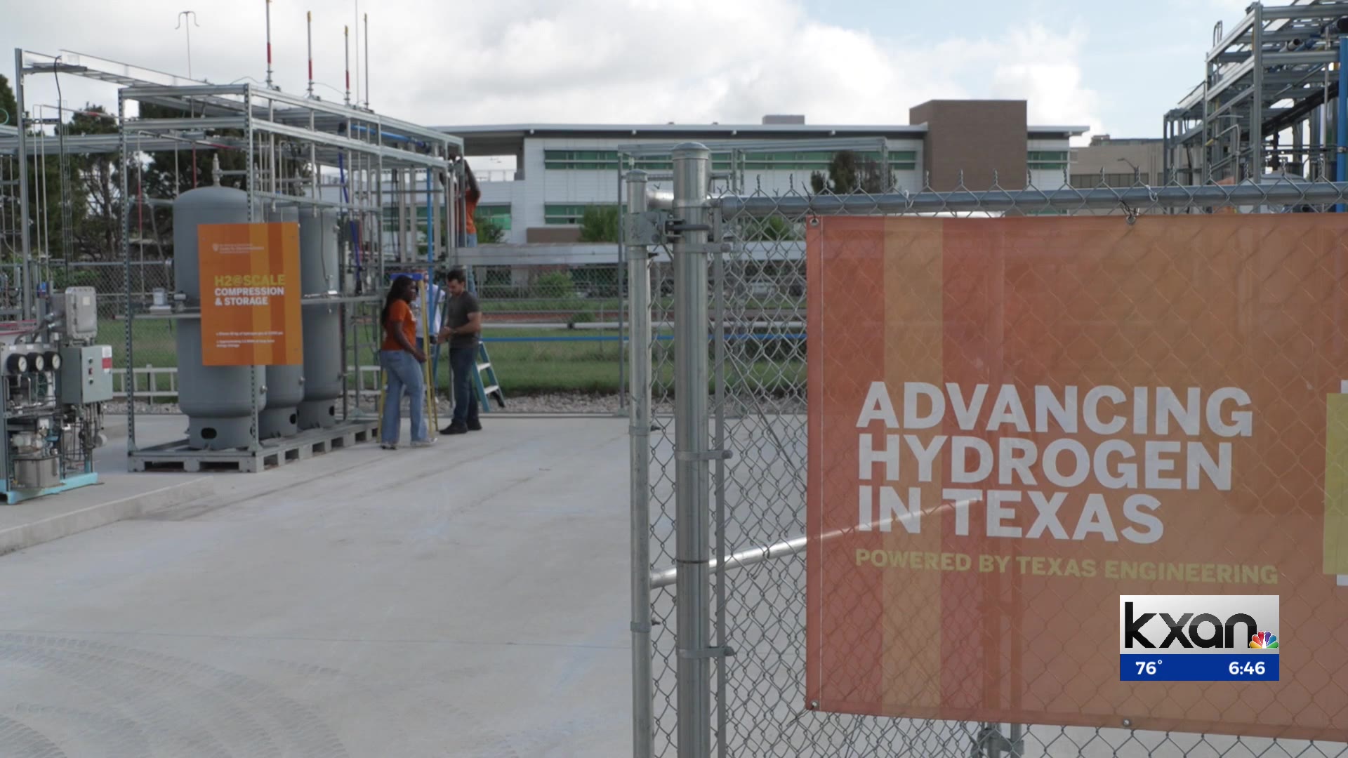 Hydrogen-powered cars make historic trek across Texas – KXAN Austin