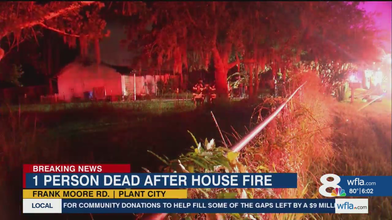1 dead after home catches fire in Plant City – WFLA