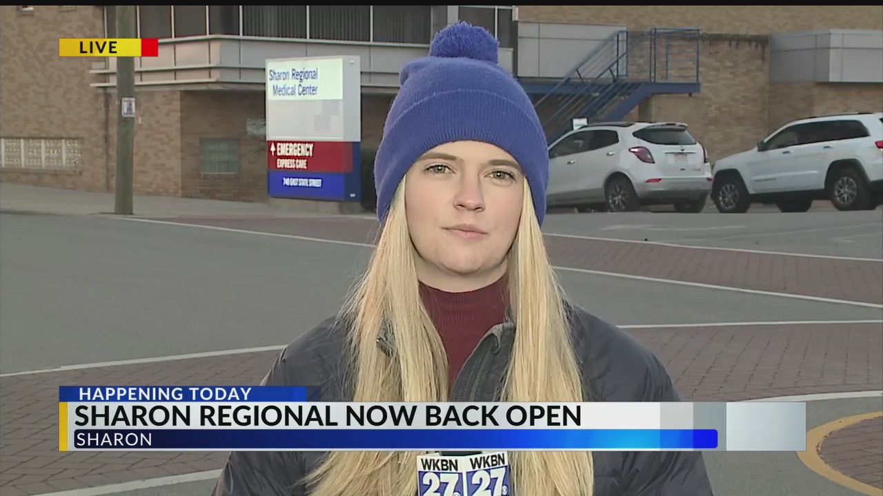 Sharon Regional Medical Center reopens – WKBN.com