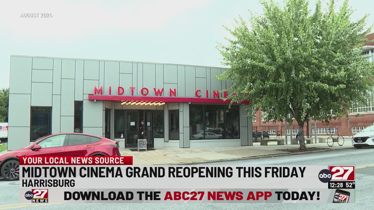 Midtown Cinema in Harrisburg announces reopening after August closure ...