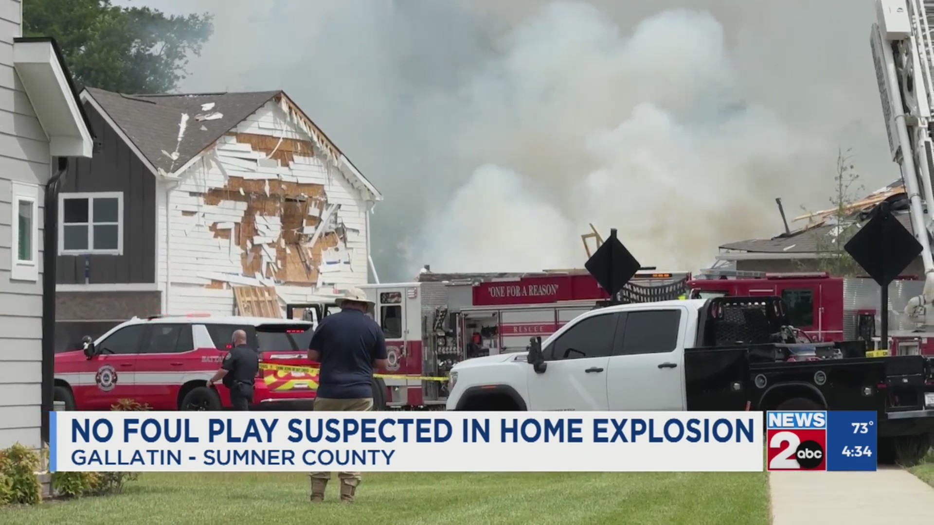 No foul play suspected in Gallatin home explosion – WKRN News 2