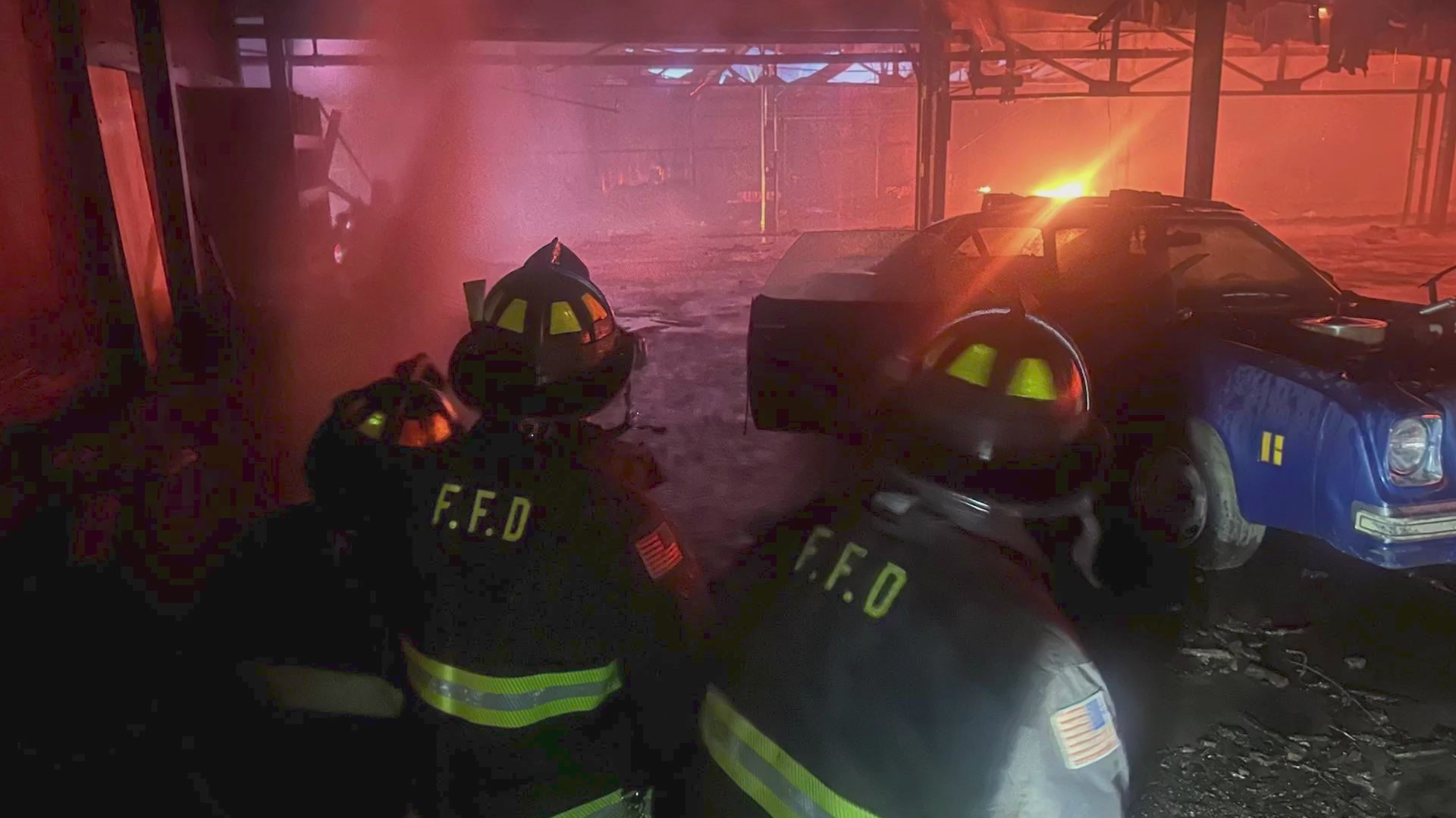 Freeport firefighters work through the night to contain major fire ...