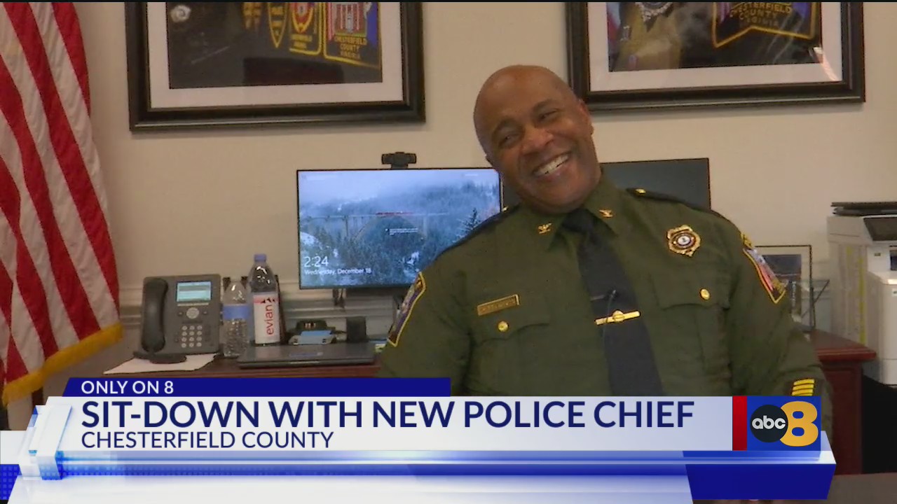 Meet Chesterfield’s new police chief, Frank Carpenter – WRIC ABC 8News