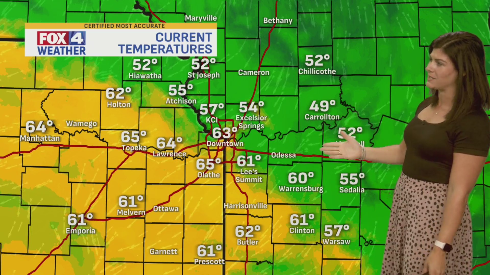 Monday morning forecast – FOX 4 Kansas City WDAF-TV | News, Weather, Sports