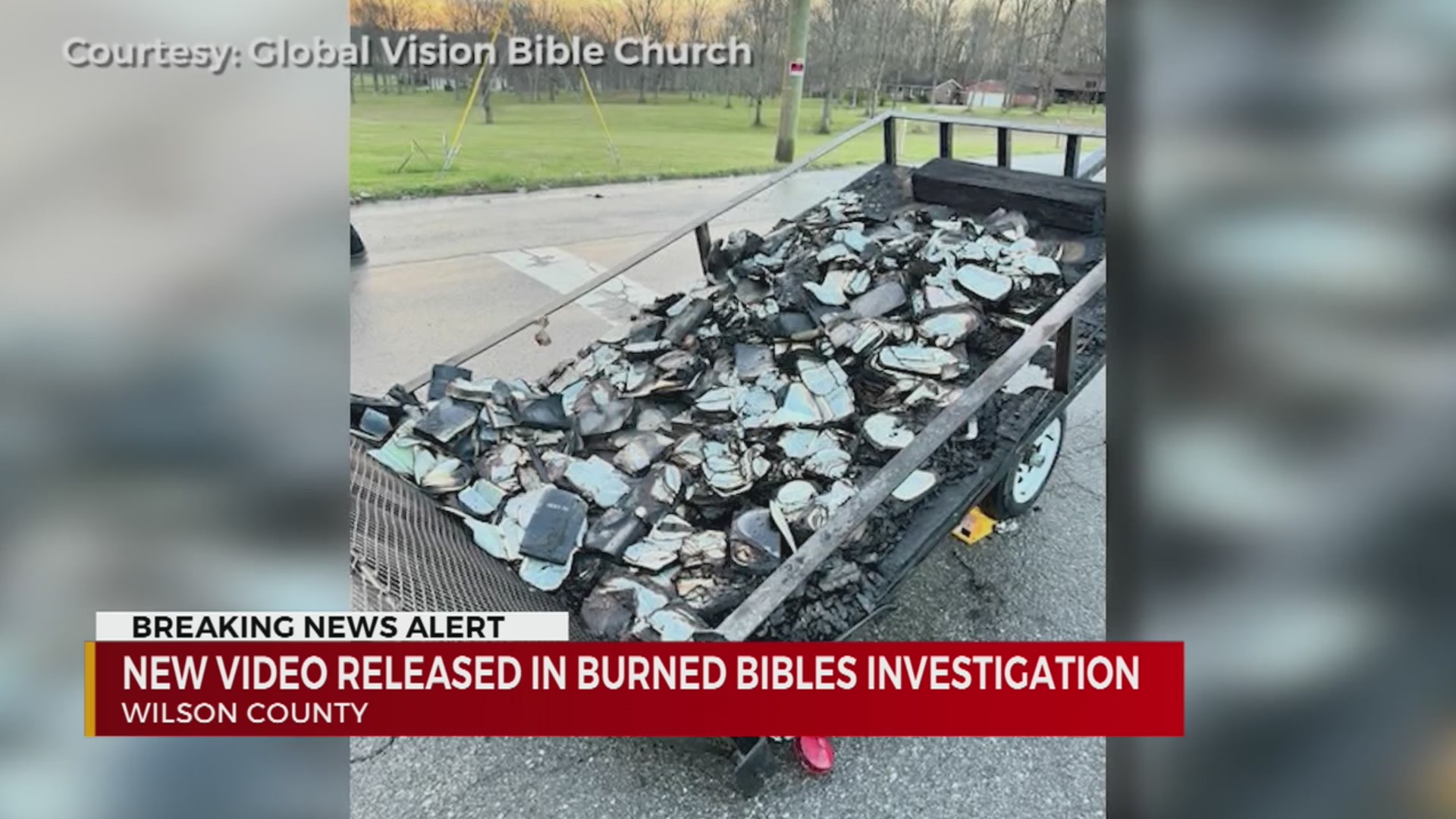 New video released in burned Bibles investigation – WKRN News 2
