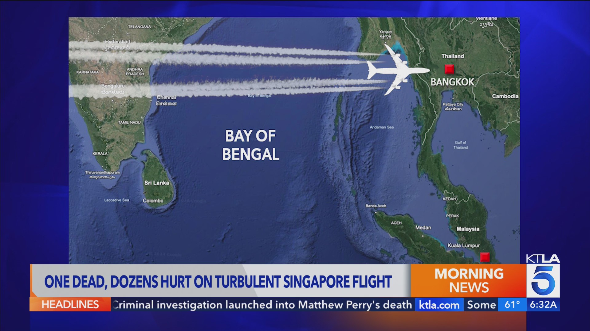Severe turbulence during Singapore Airlines flight leaves 1 dead ...