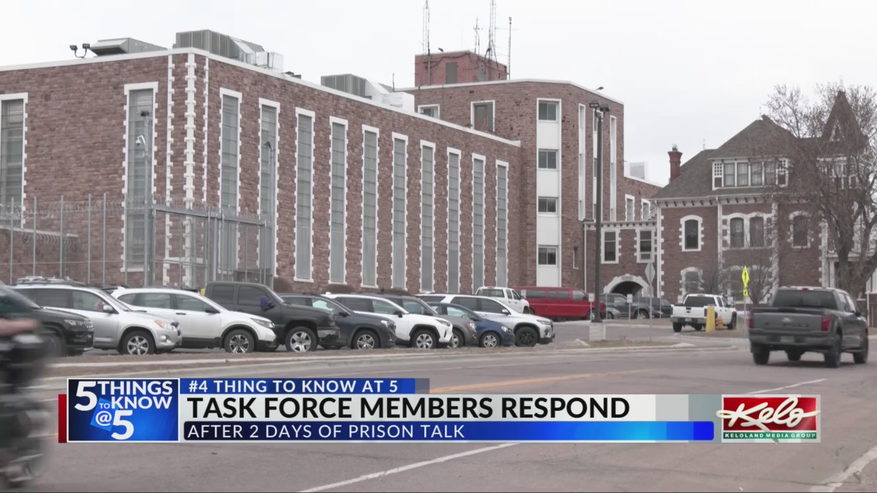 Task force members respond after 2 days of prison talk – KELOLAND.com