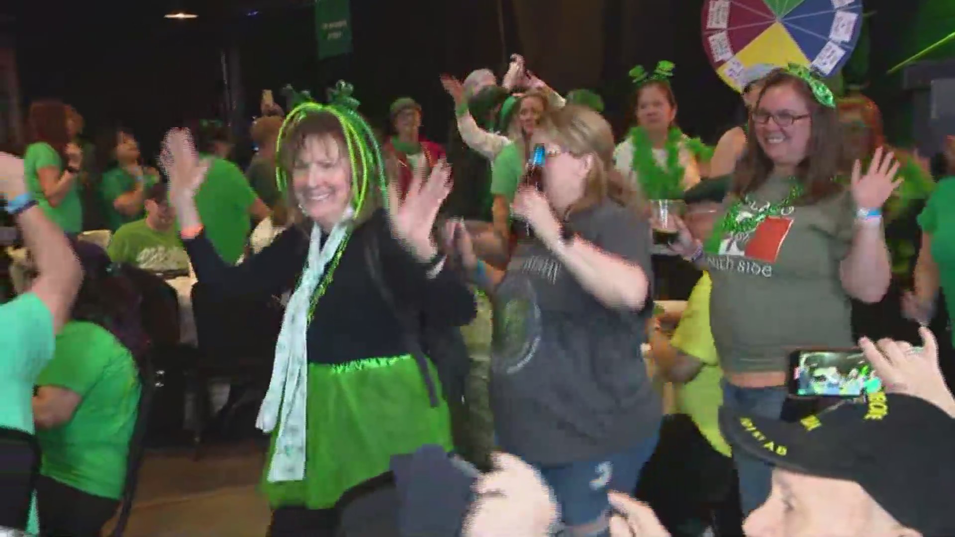Jersey Girls Conga Line: WGN Morning News St Patrick’s Party – WGN-TV