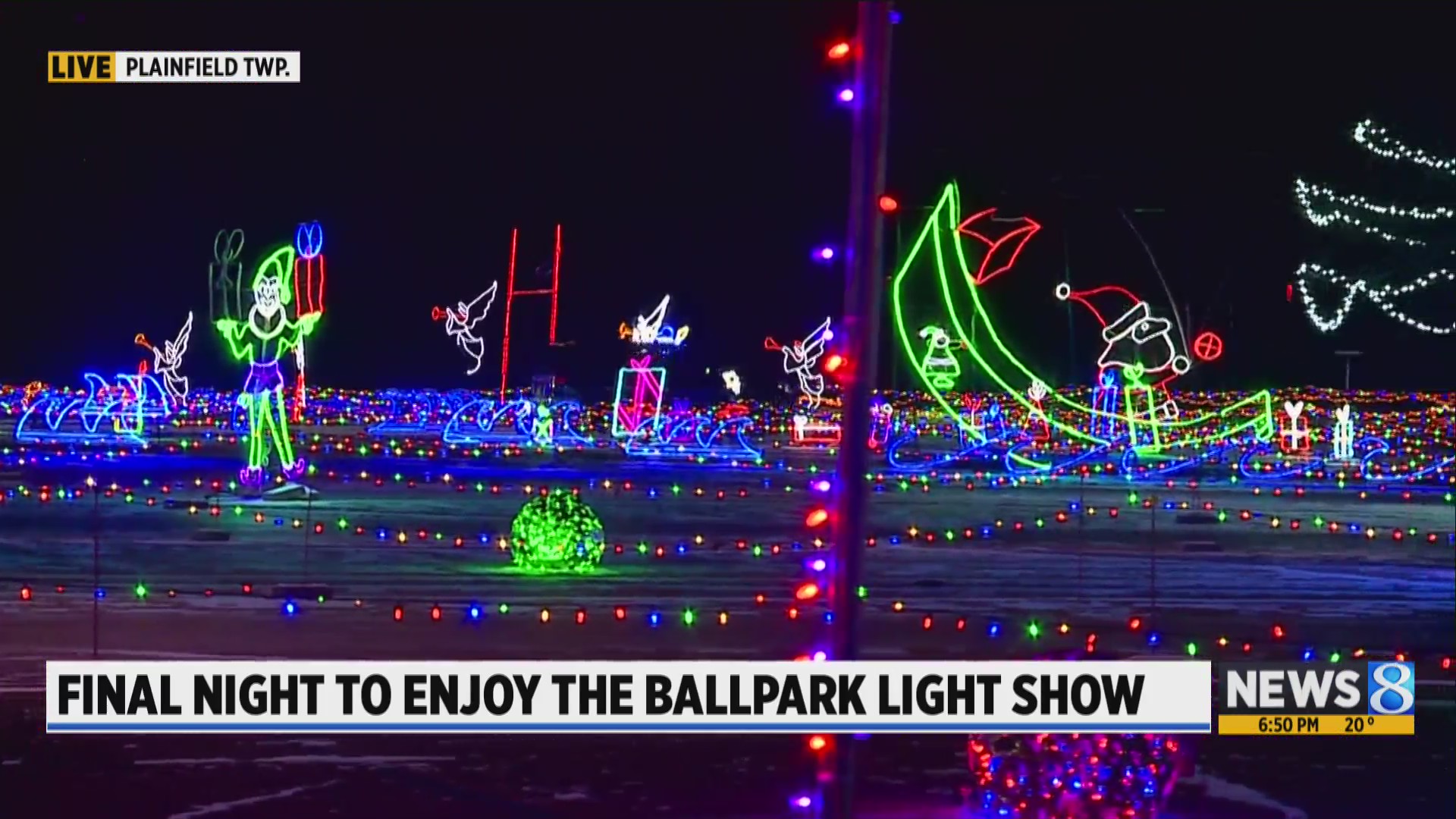 It’s the final night to enjoy the light show at LMCU Ballpark – WOODTV.com