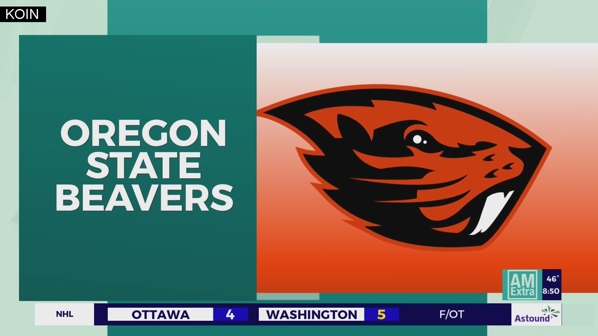 OSU Beaver’s Home Opener announcement – KOIN.com
