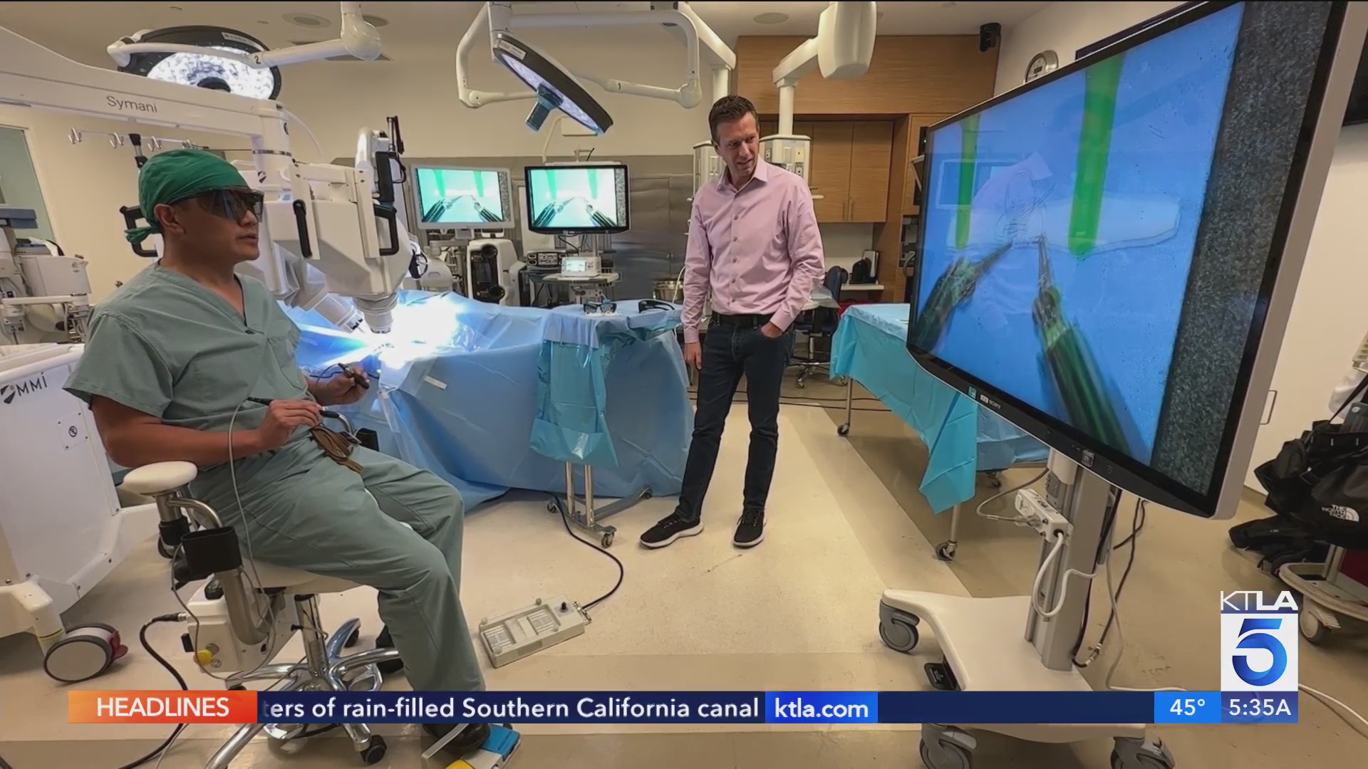 New Surgical Robot Gives Doctors Superhuman Precision – KTLA