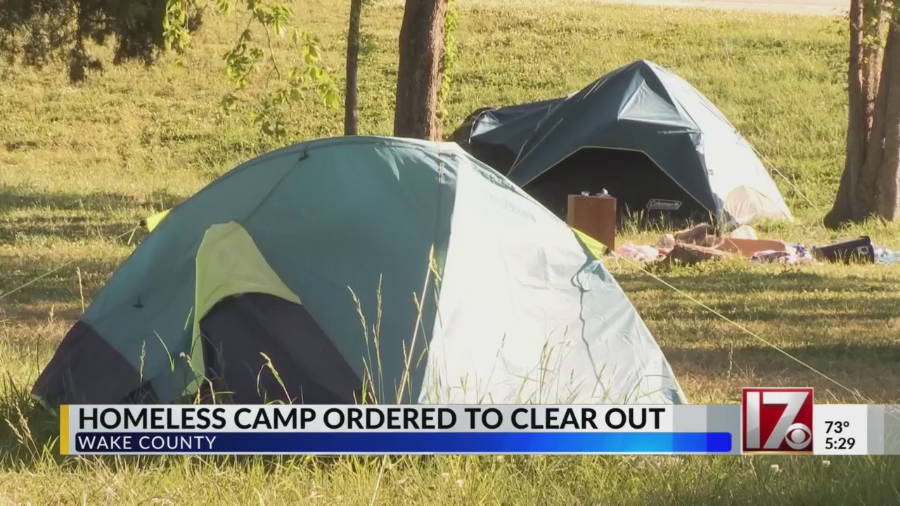 Dozens vacate homeless encampment off U.S. 70 after Raleigh police ...