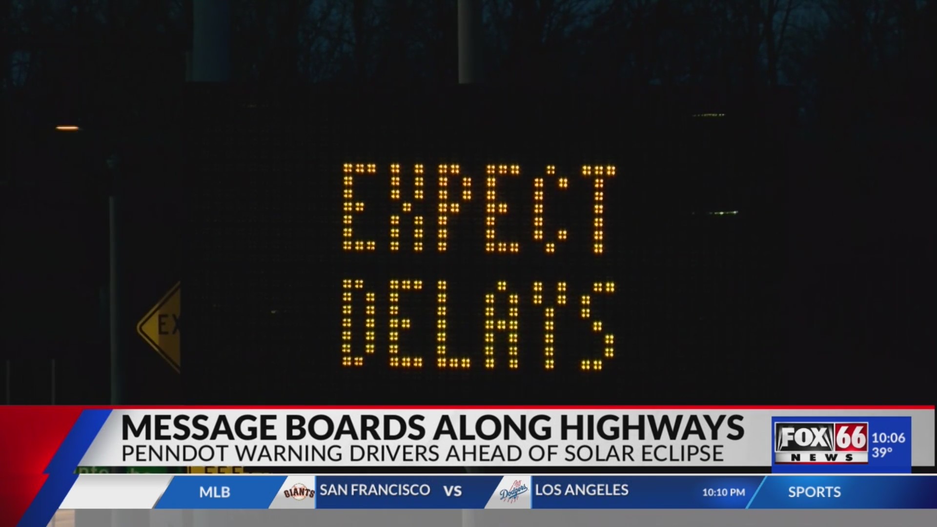 PennDOT begins scattering message boards across Erie County preparing ...