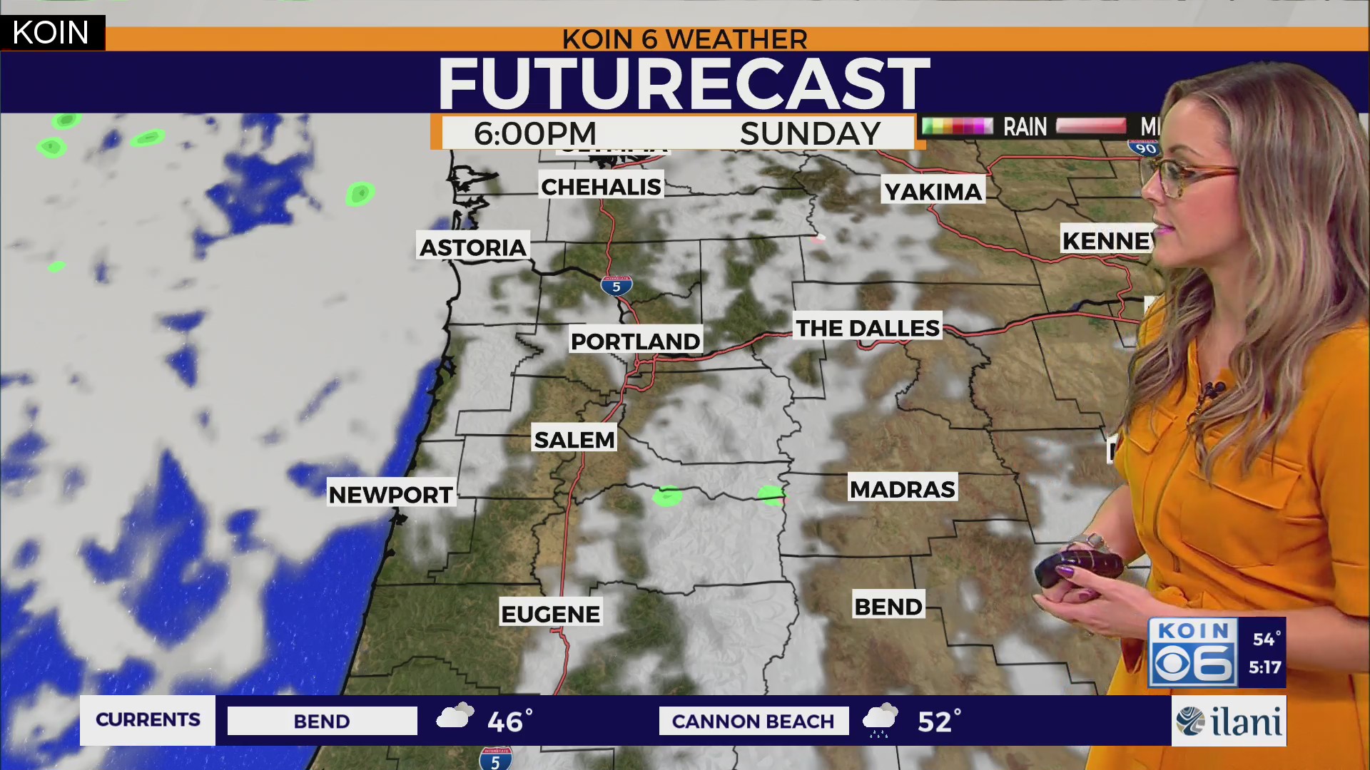 Weather forecast: Looking to dry out Sunday afternoon in PDX – KOIN.com