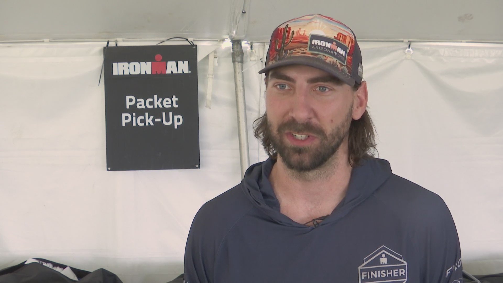 Local native Dustin Meier helps set up Rockford’s first Ironman event ...