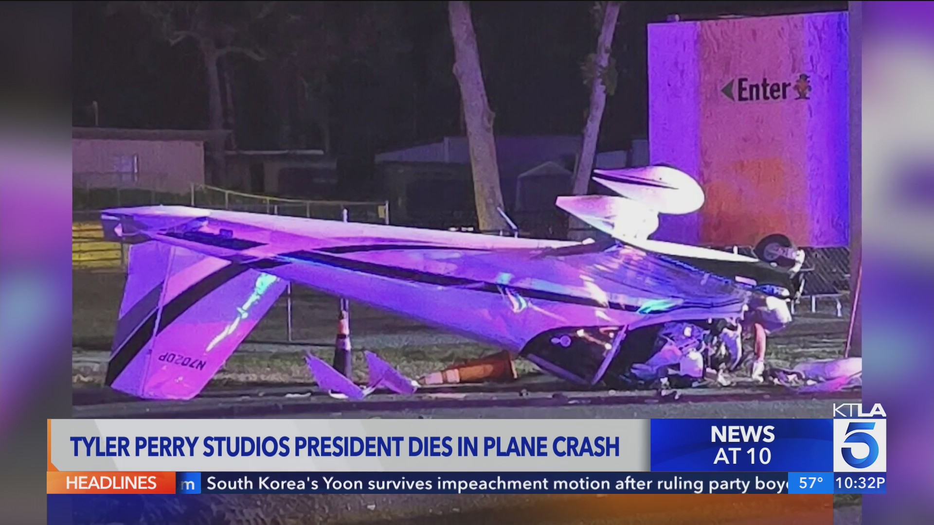 President of Tyler Perry Studios killed in plane crash – KTLA