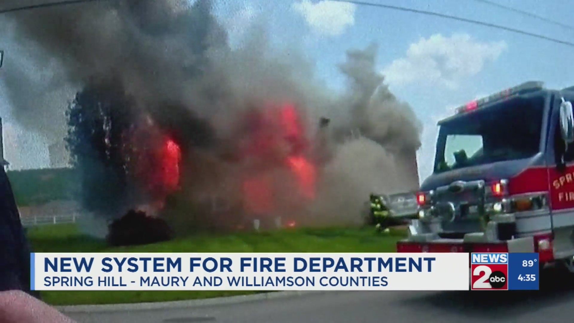 New software helping Spring Hill Fire Department – WKRN News 2