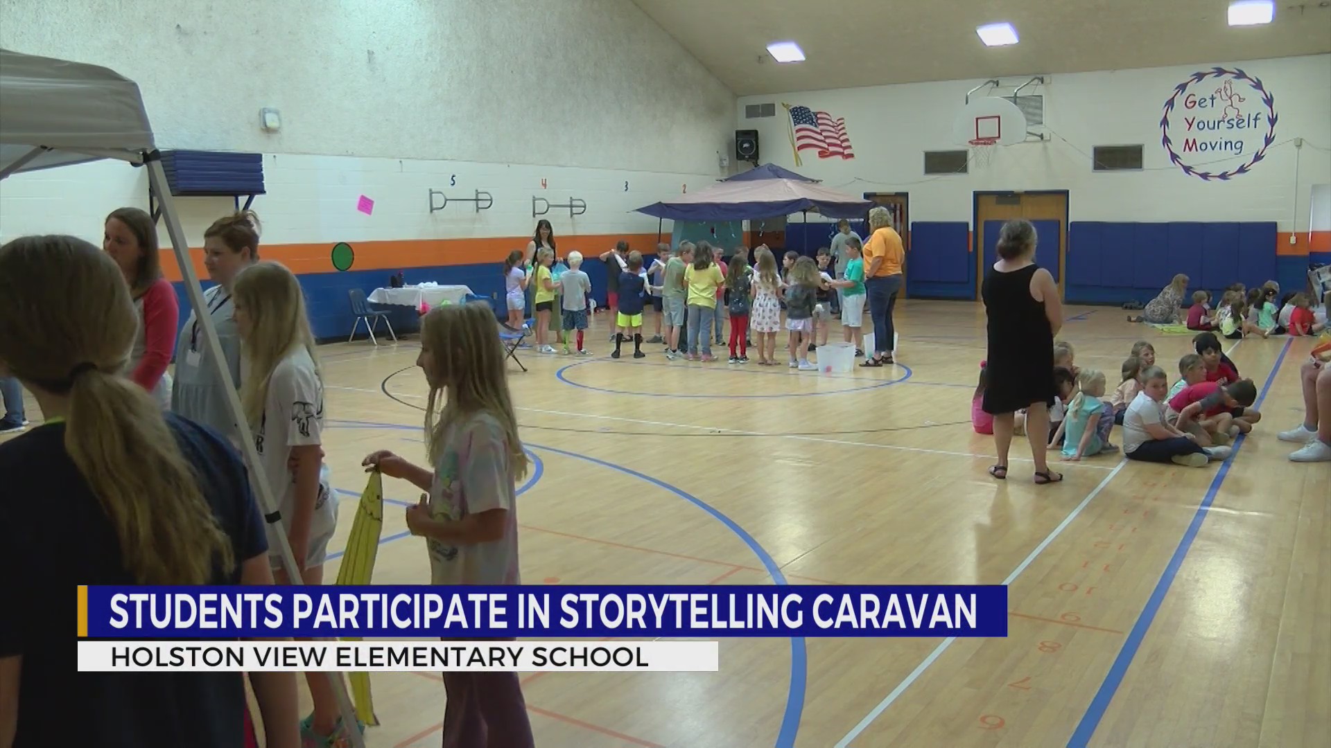 Storytelling Caravan transports students at Holston View Elementary ...
