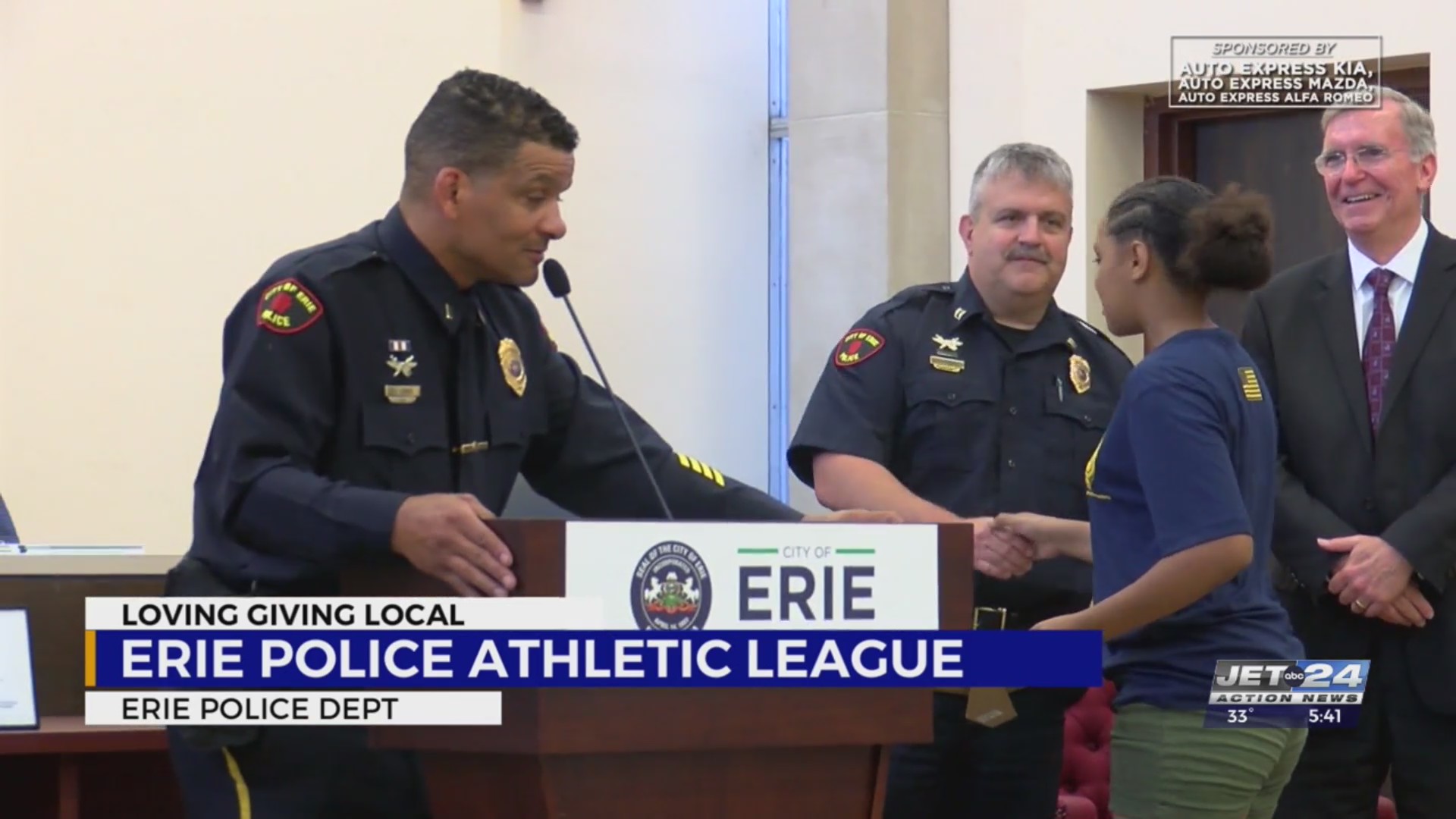 Loving Giving Local: Erie Police Athletic League – WJET/WFXP/YourErie.com