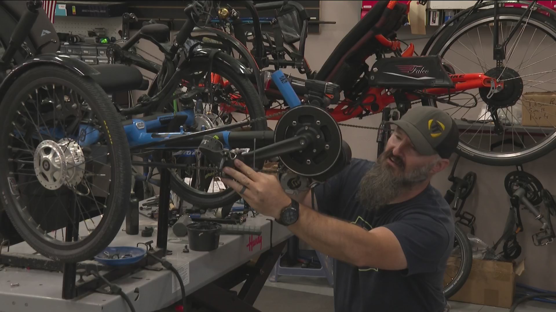 From reels to wheels: a trike shop in a historic theater on Chariton’s ...