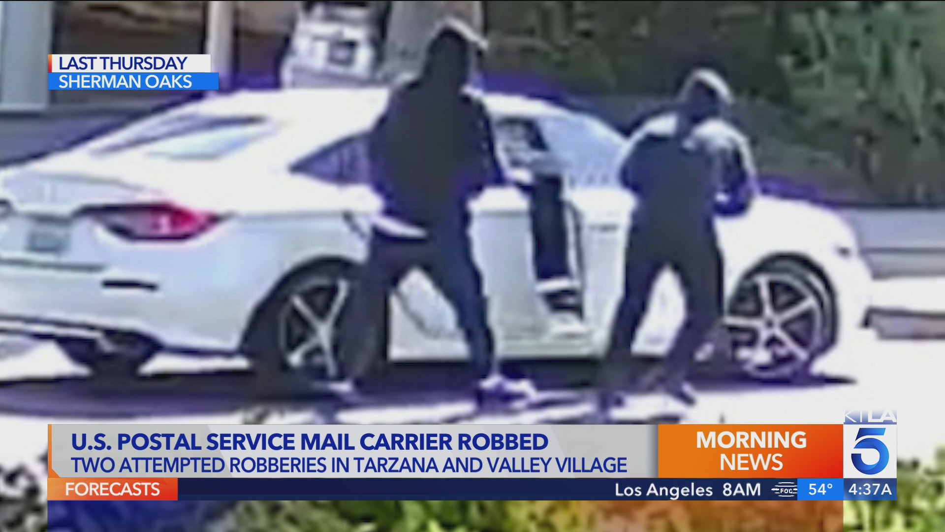 U.S. Postal Service worker robbed delivering mail in L.A. neighborhood ...