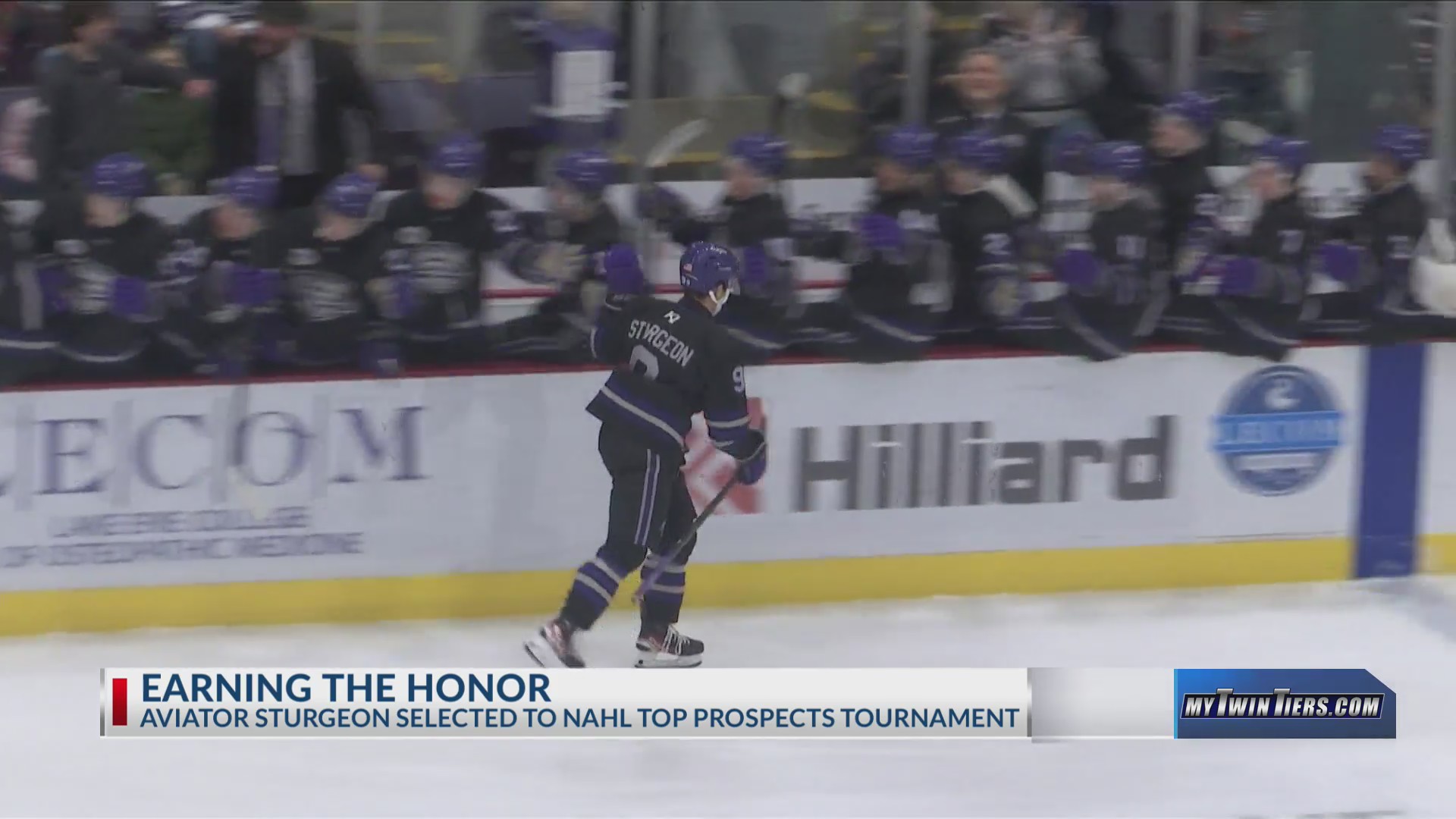 Sturgeon named NAHL Top Prospect – WETM – MyTwinTiers.com