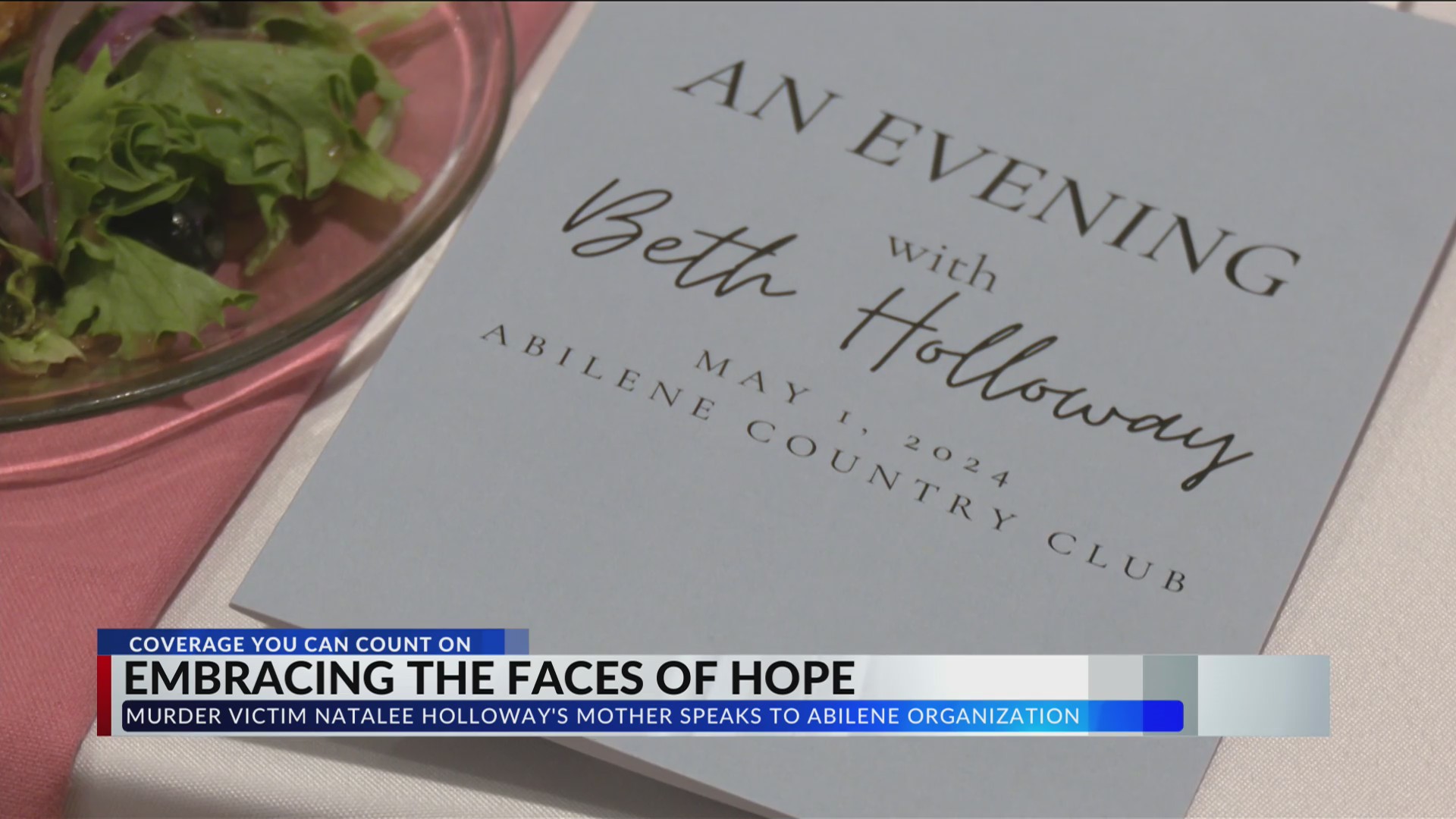 Natalee Holloway’s mother speaks to Abilene audience 19 years after her ...