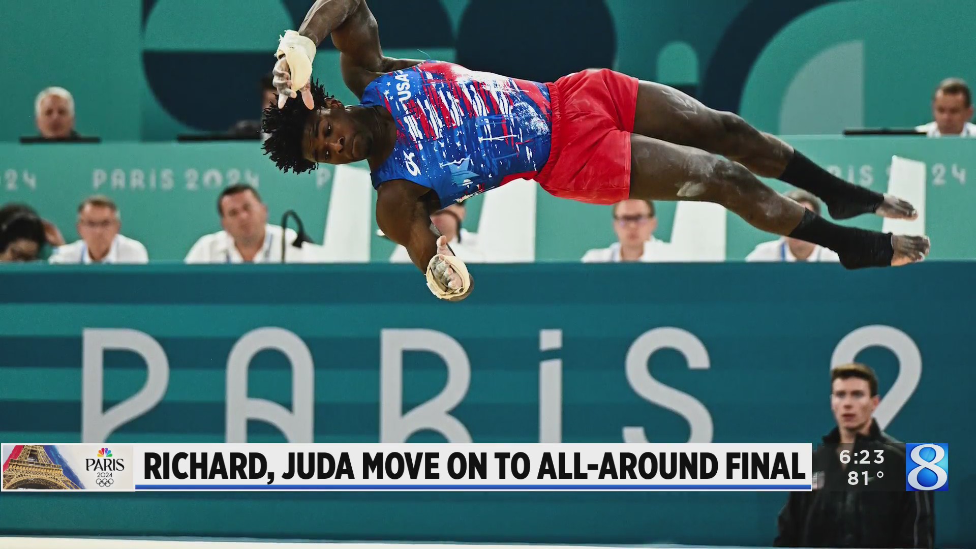 U-M’s Richard, Juda move on to all-around final – WGN-TV