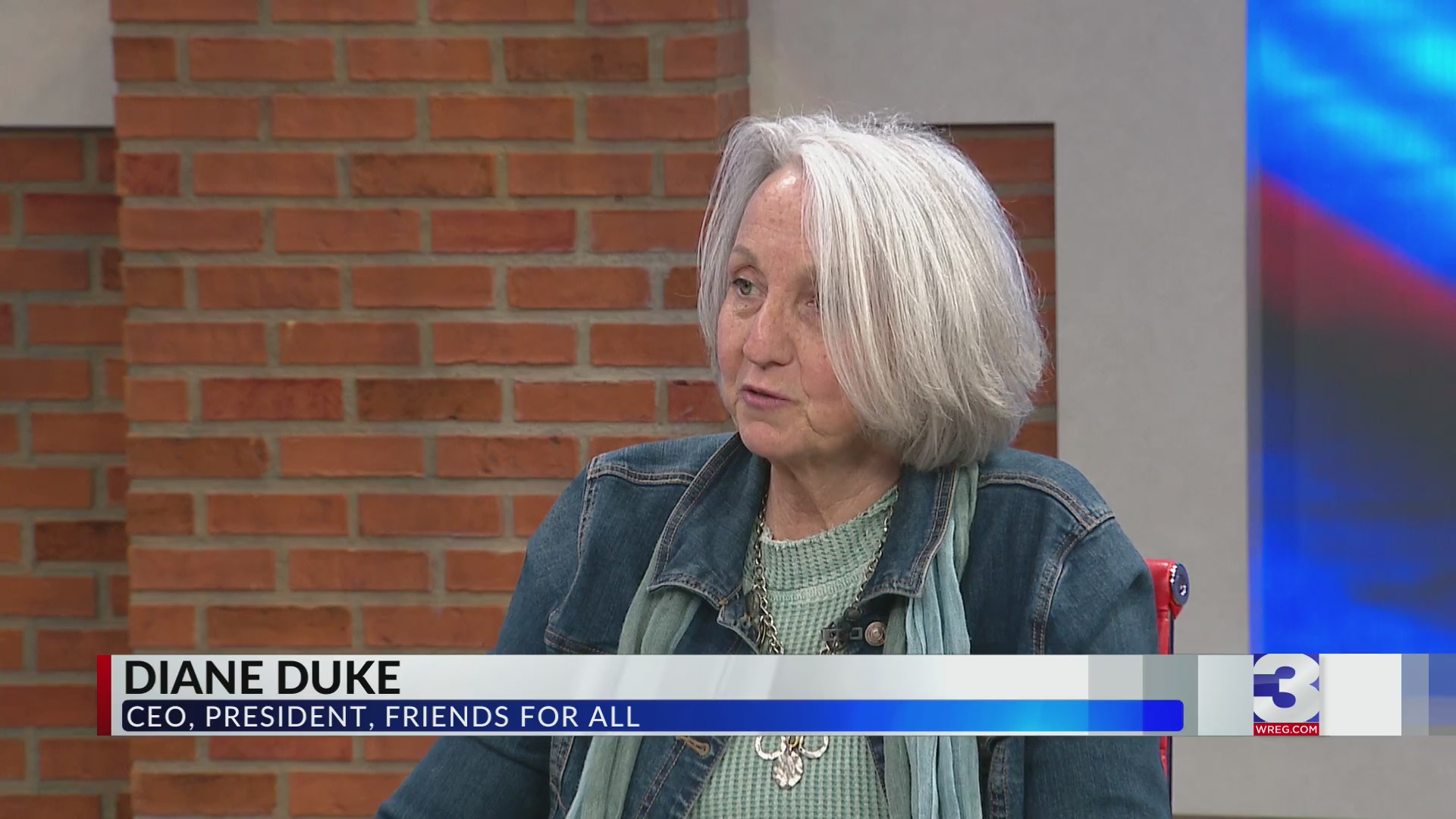 Interview with Diane Duke, CEO and President of Friends For All – WREG.com