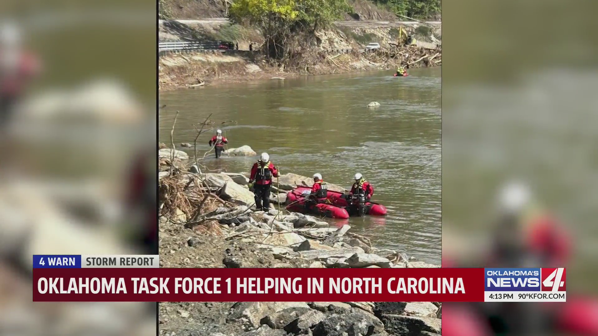 Oklahoma Task Force 1 helping in North Carolina – KFOR.com Oklahoma City