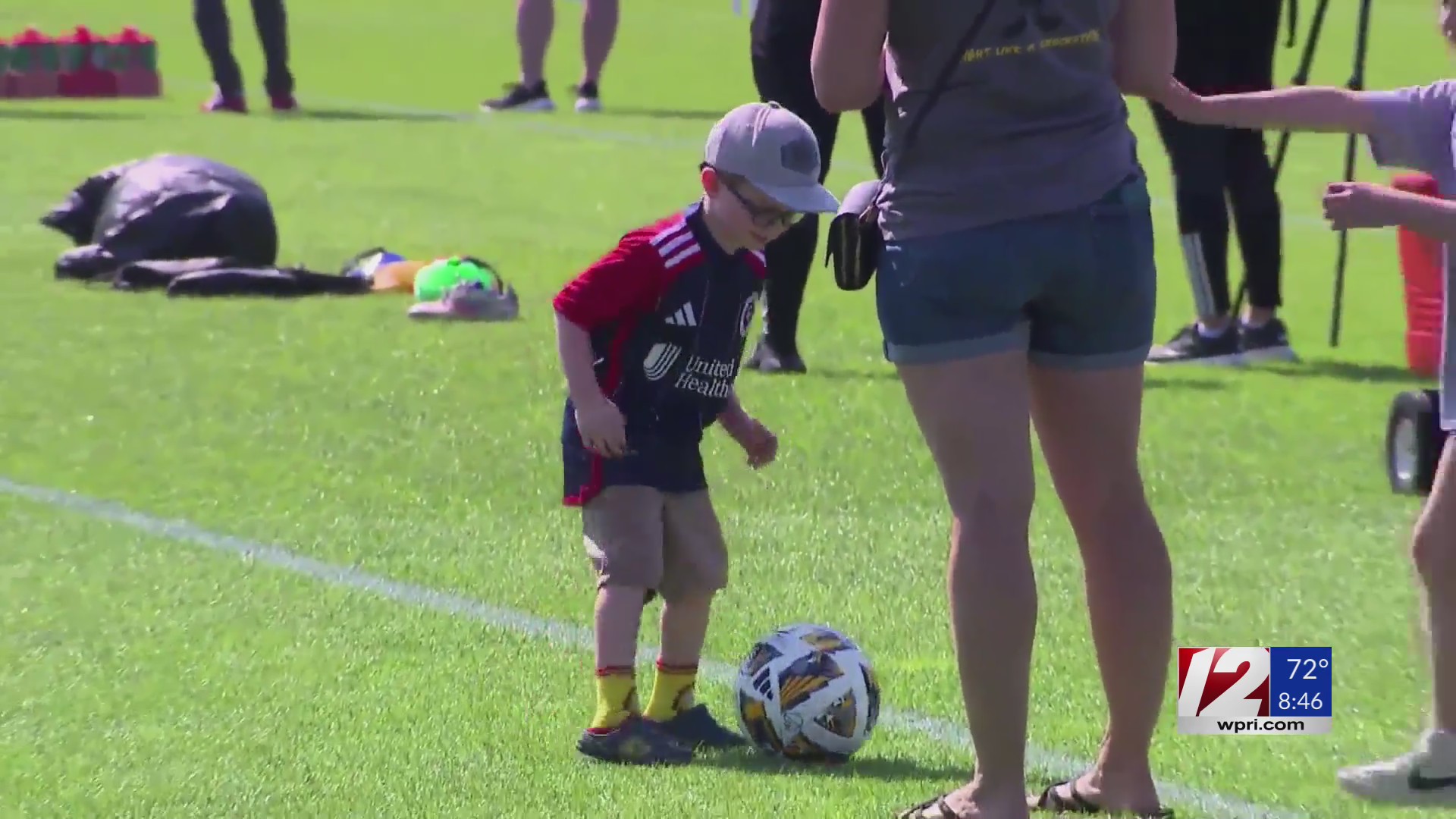 RI boy who beat cancer helps design New England Revolution jersey ...