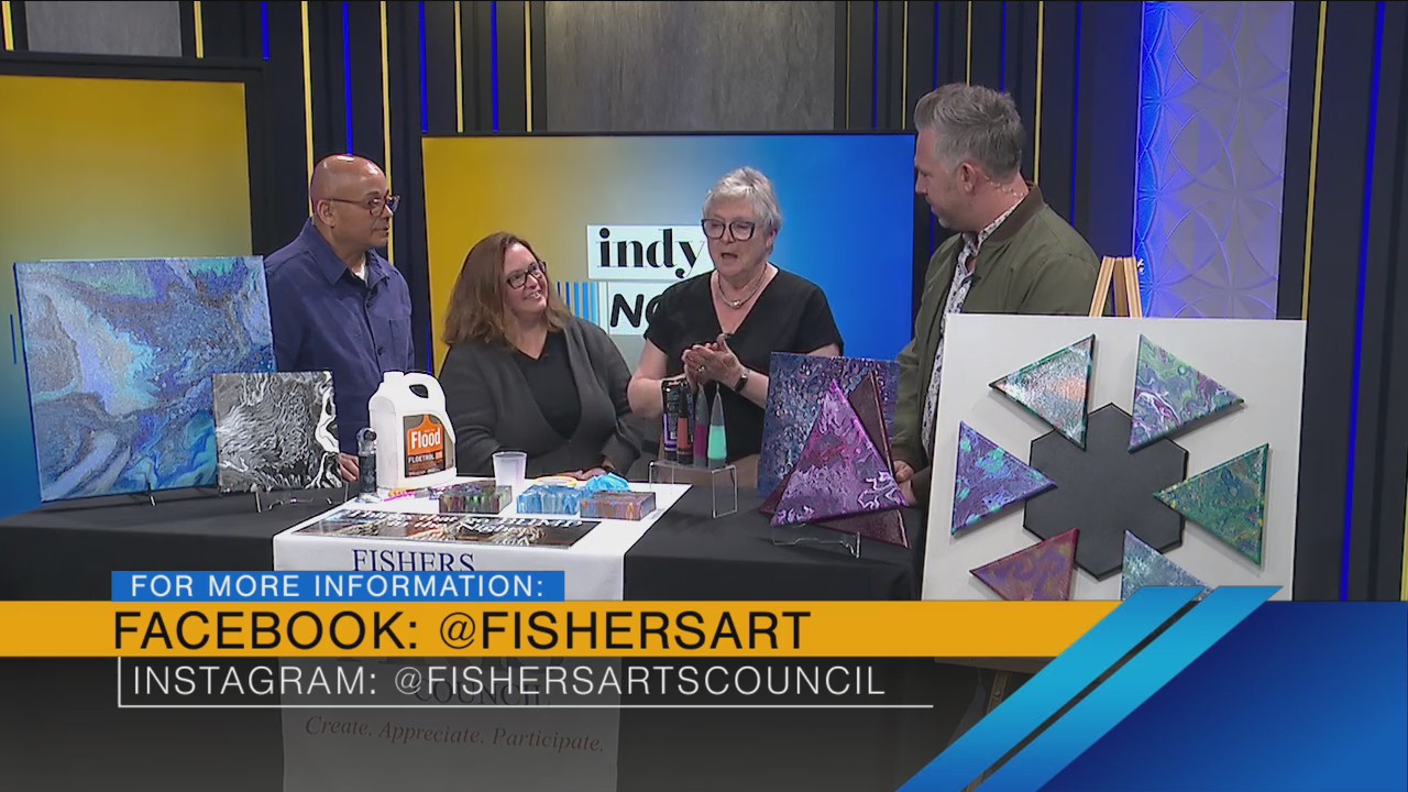 Second Friday & Artist Lynda Parziale with Fishers Arts Council – 10/9 ...
