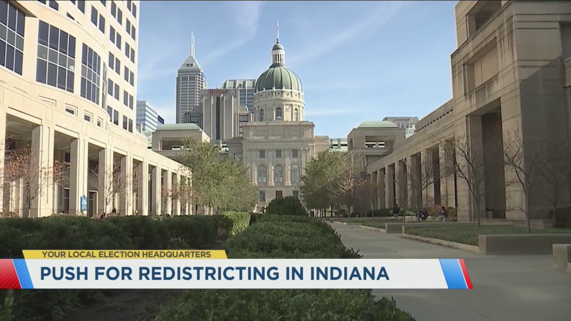 Indiana Senate Republicans meet about redistricting behind closed doors ...