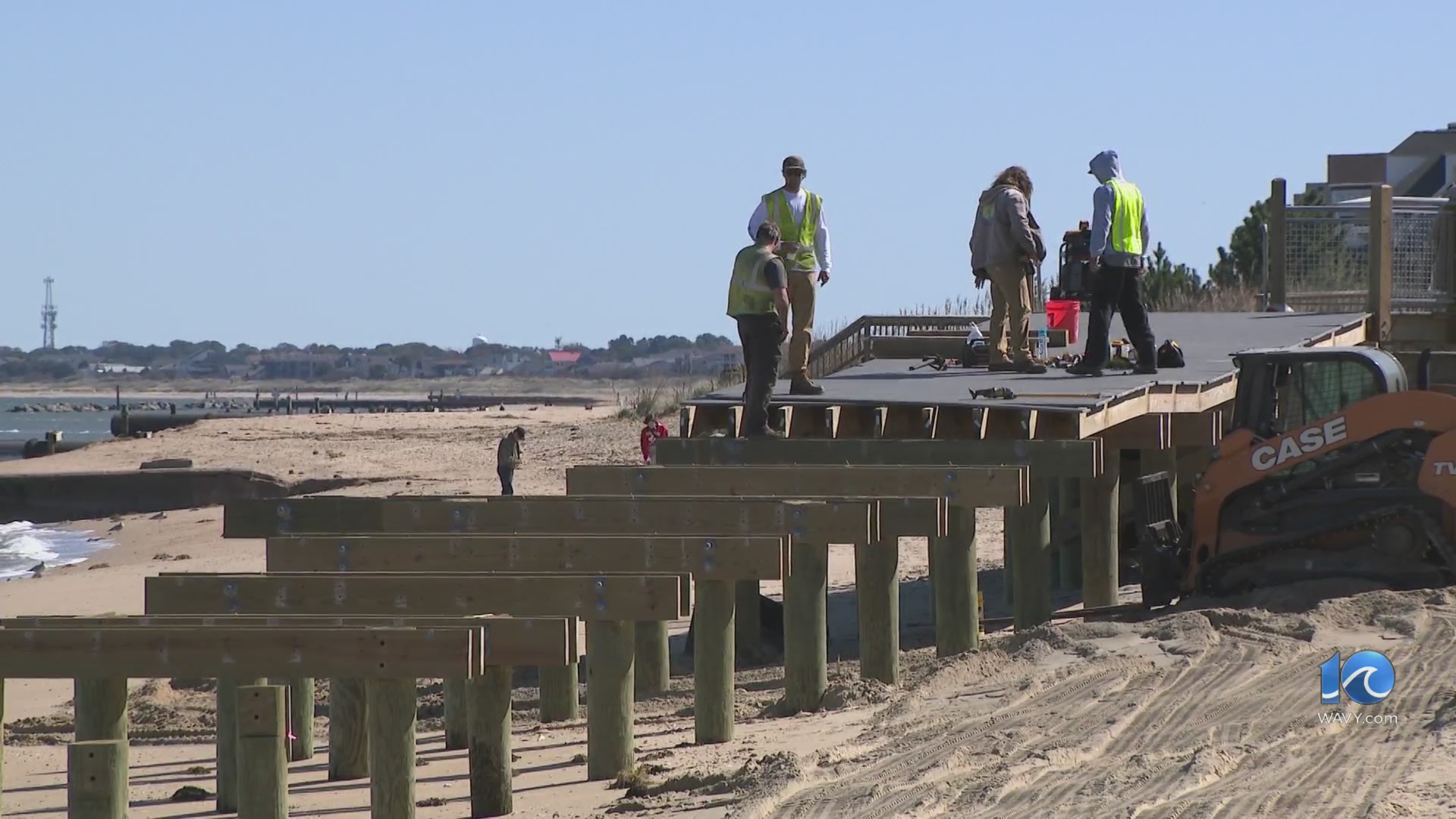 Ramp being removed from beach at Ocean View – WAVY.com