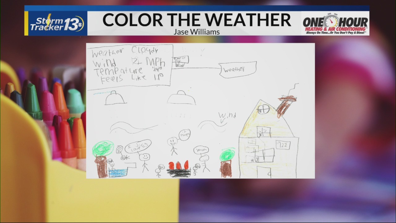 Color the Weather: Jase Williams – WBTW