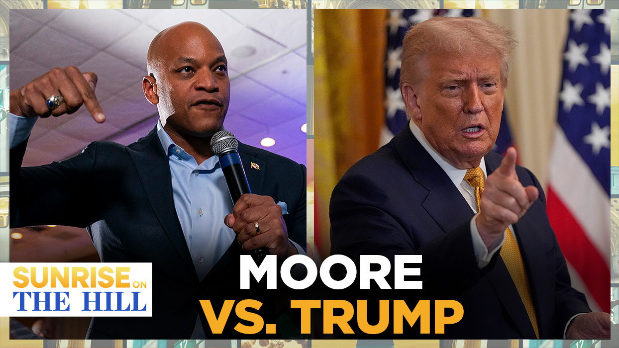 MD Gov. Wes Moore, Trump FEUD Over Baltimore Crime Stats, BRIDGE ...