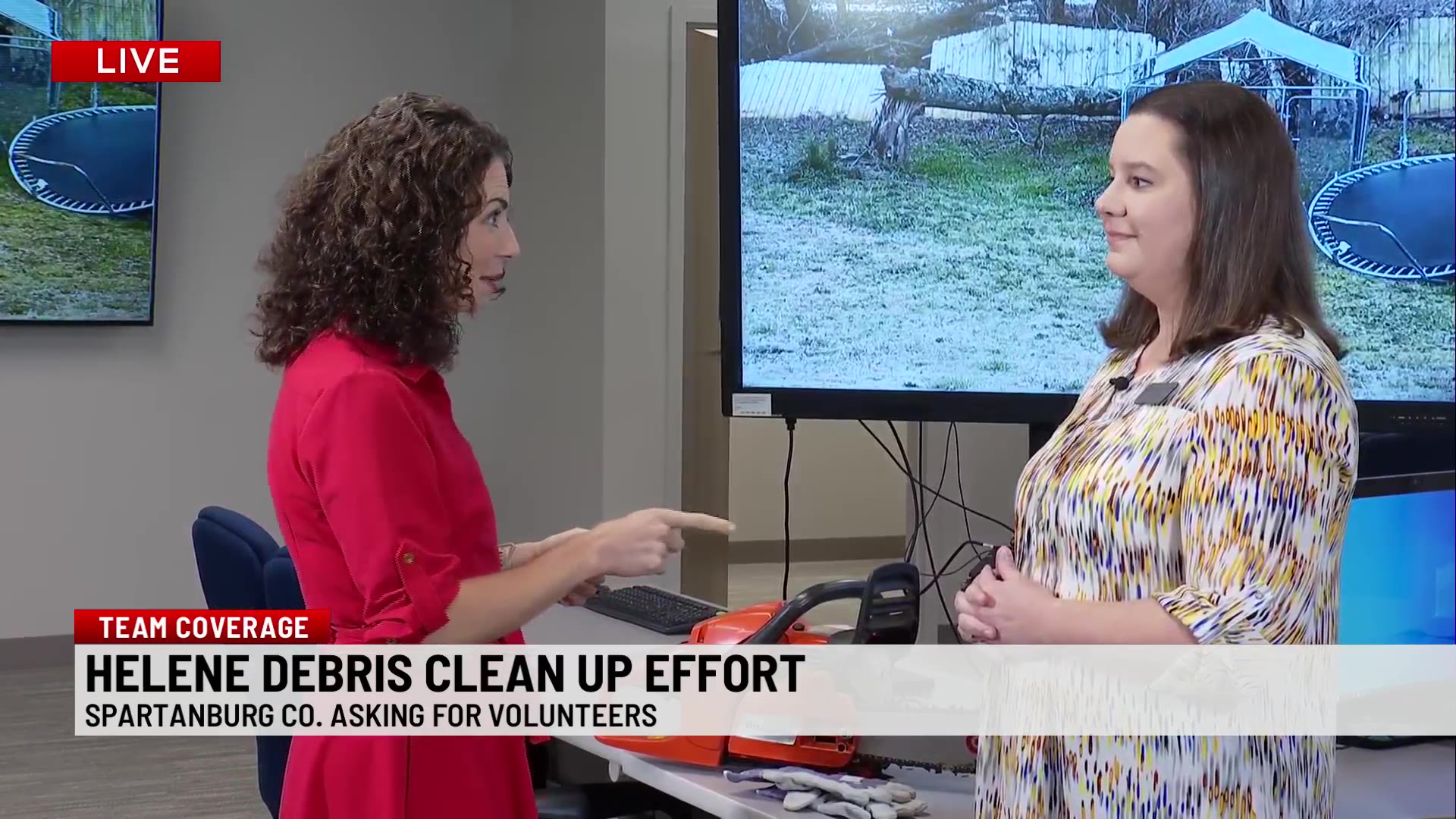 Emergency Services look for volunteers to help cleanup remaining Helene ...