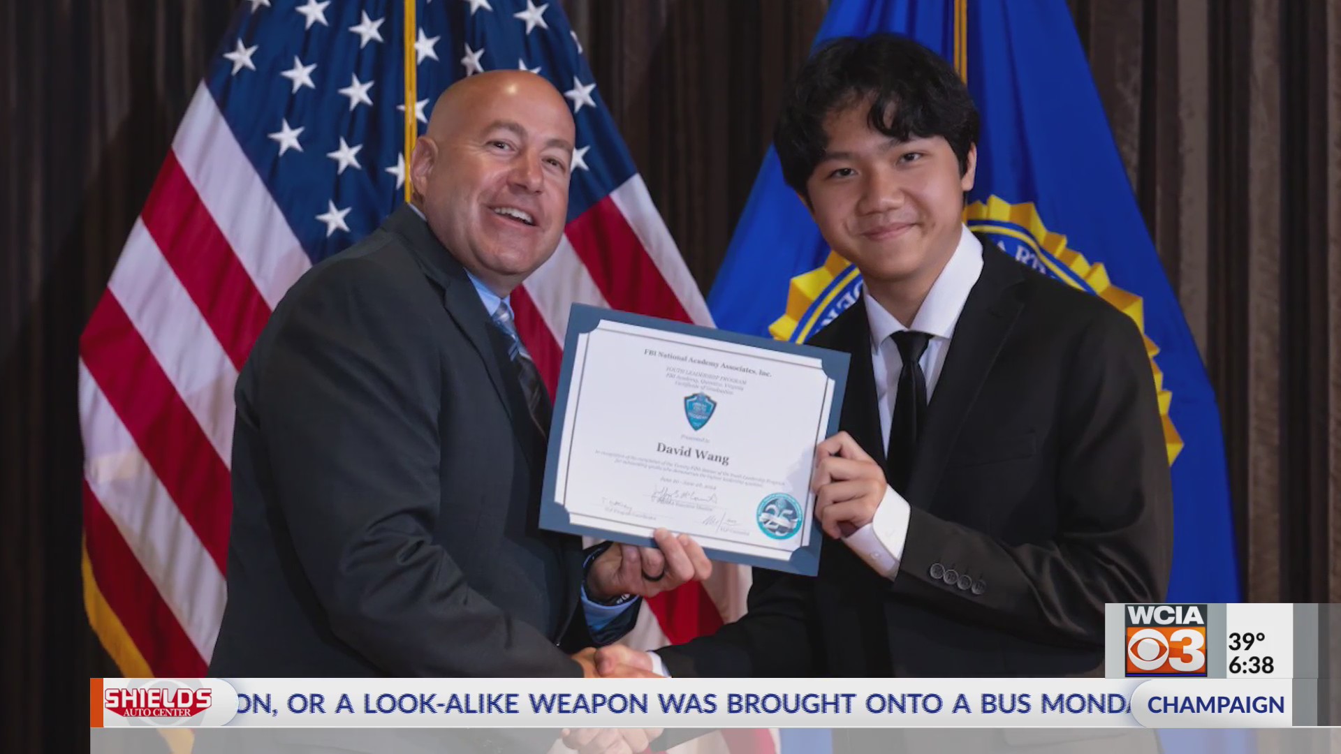 15-year-old brings FBI studies to school in Urbana – WCIA.com