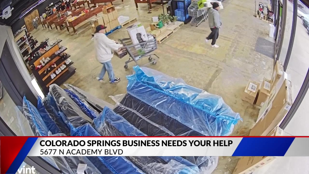 WATCH: Colorado Springs business needs help identifying shoplifting ...