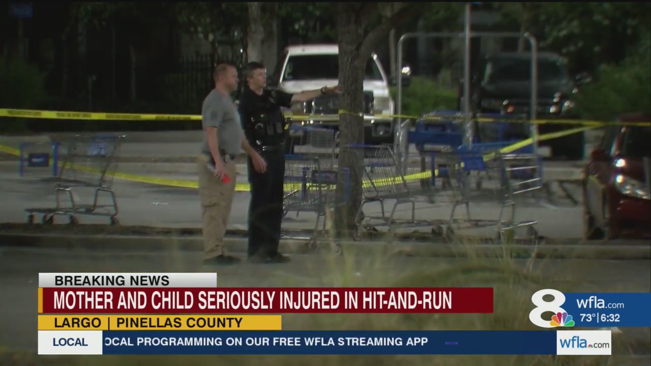 Woman, child seriously injured in hit-and-run at Largo Walmart, police ...