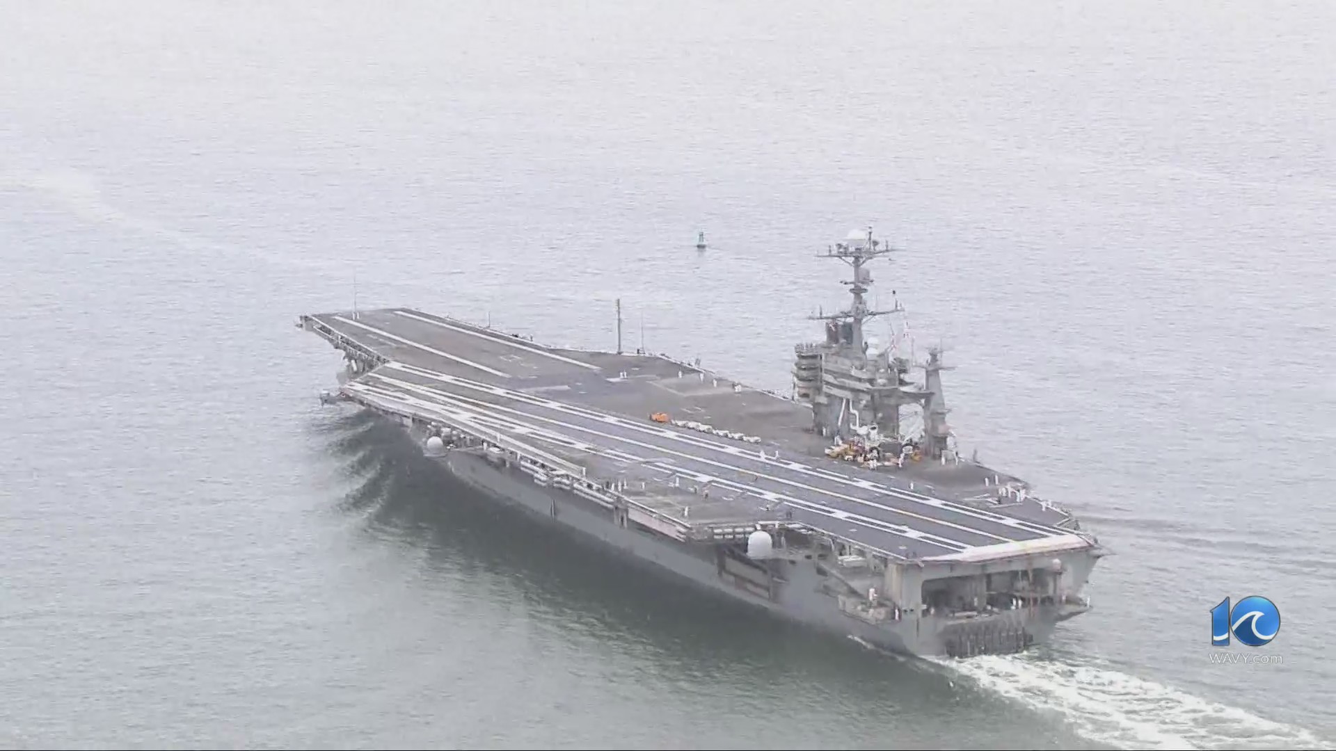 USS Harry S. Truman involved in Collison while in the Mediterranean Sea ...