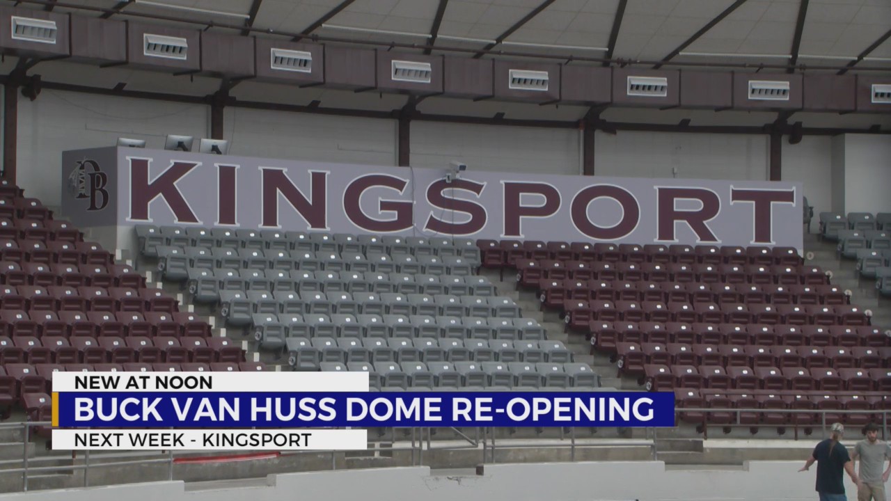 Renovated Buck Van Huss Dome to reopen on Jan. 28 – WJHL | Tri-Cities ...