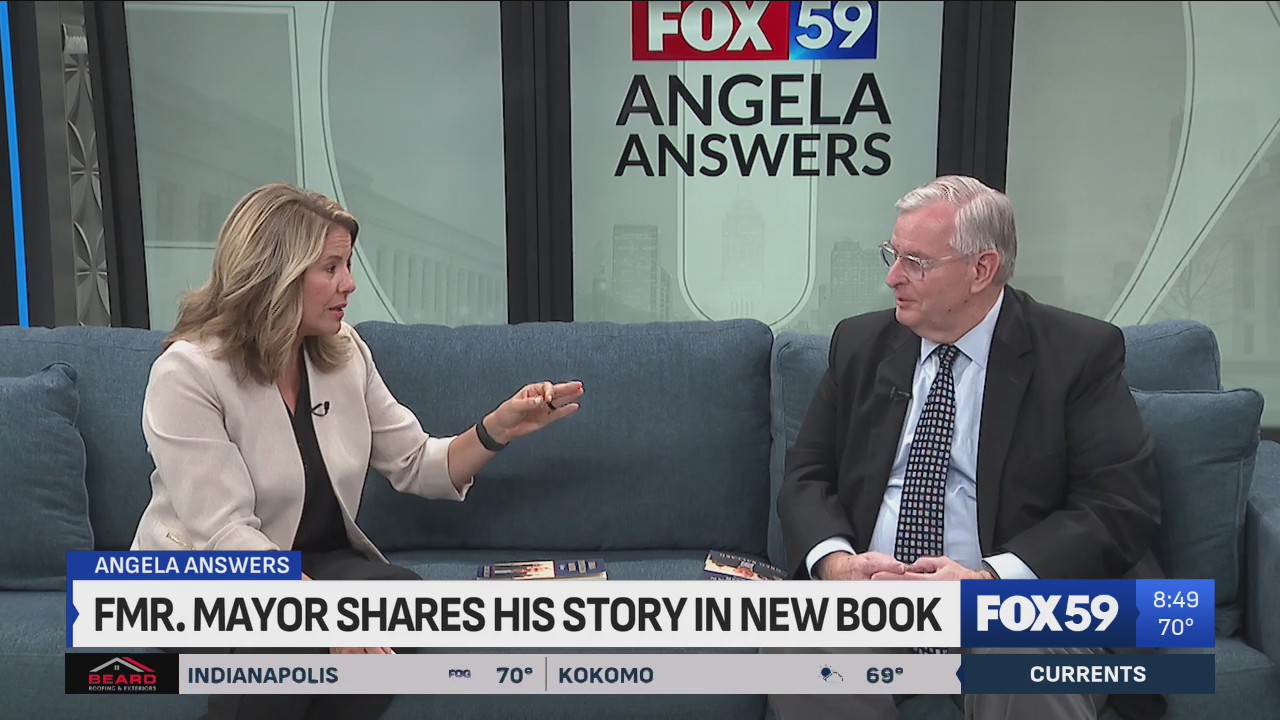 Angela Answers: Former mayor shares his story in new book – Fox 59