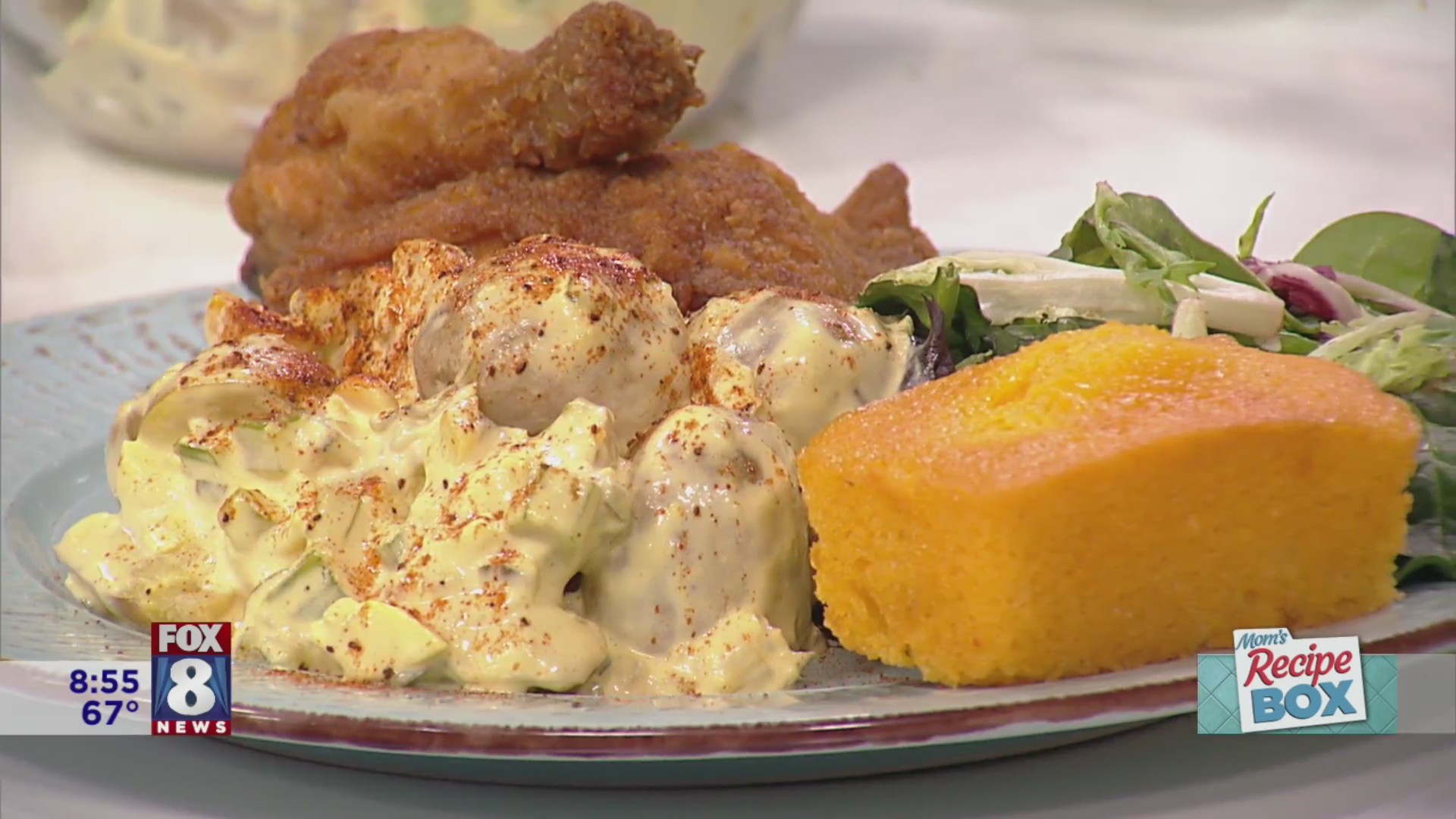 Chef Eric Wells shares Mom’s Southern Potato Salad Recipe – Fox 8 ...