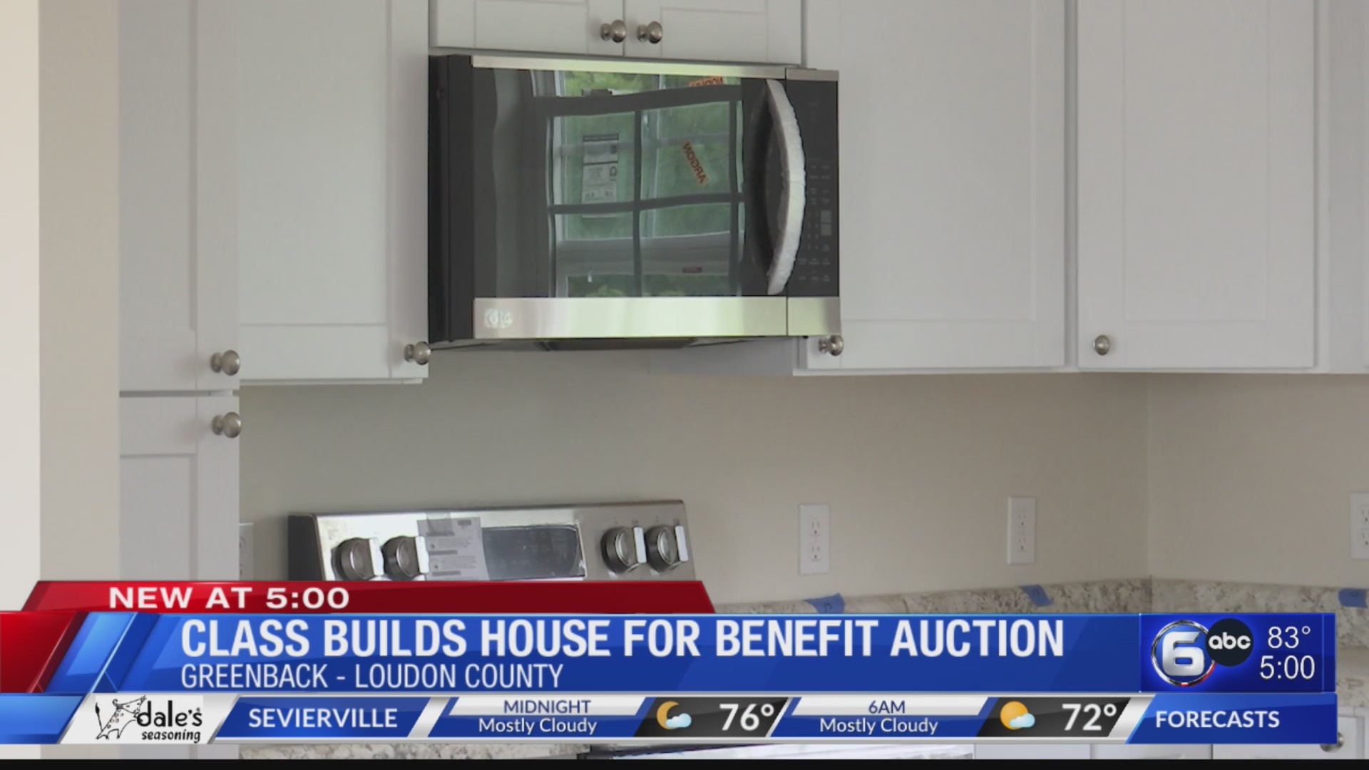 Class builds house for benefit auction in Greenback – WATE 6 On Your Side
