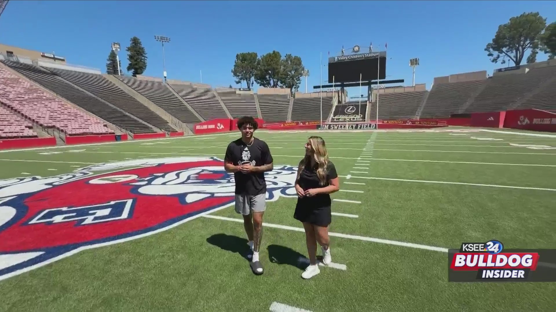 Dog Walk with WR Josiah Ayon: ‘literally, grew up in this stadium ...