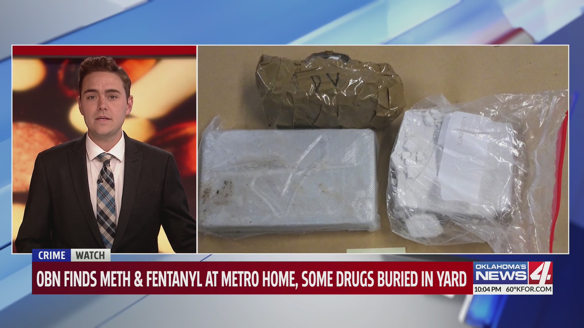 OBN finds meth & fentanyl at metro home, some drugs buried in yard ...