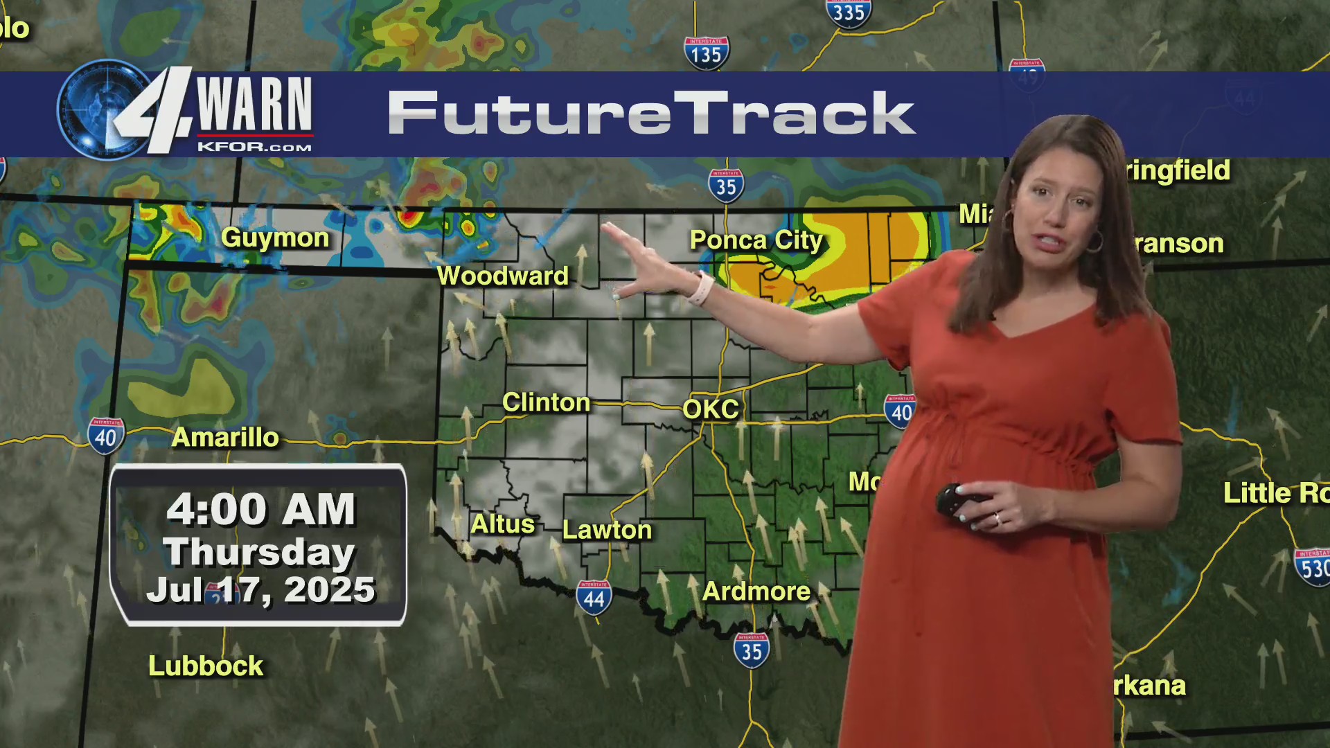 Emily Sutton talks about final chance for storms before the heat dome ...