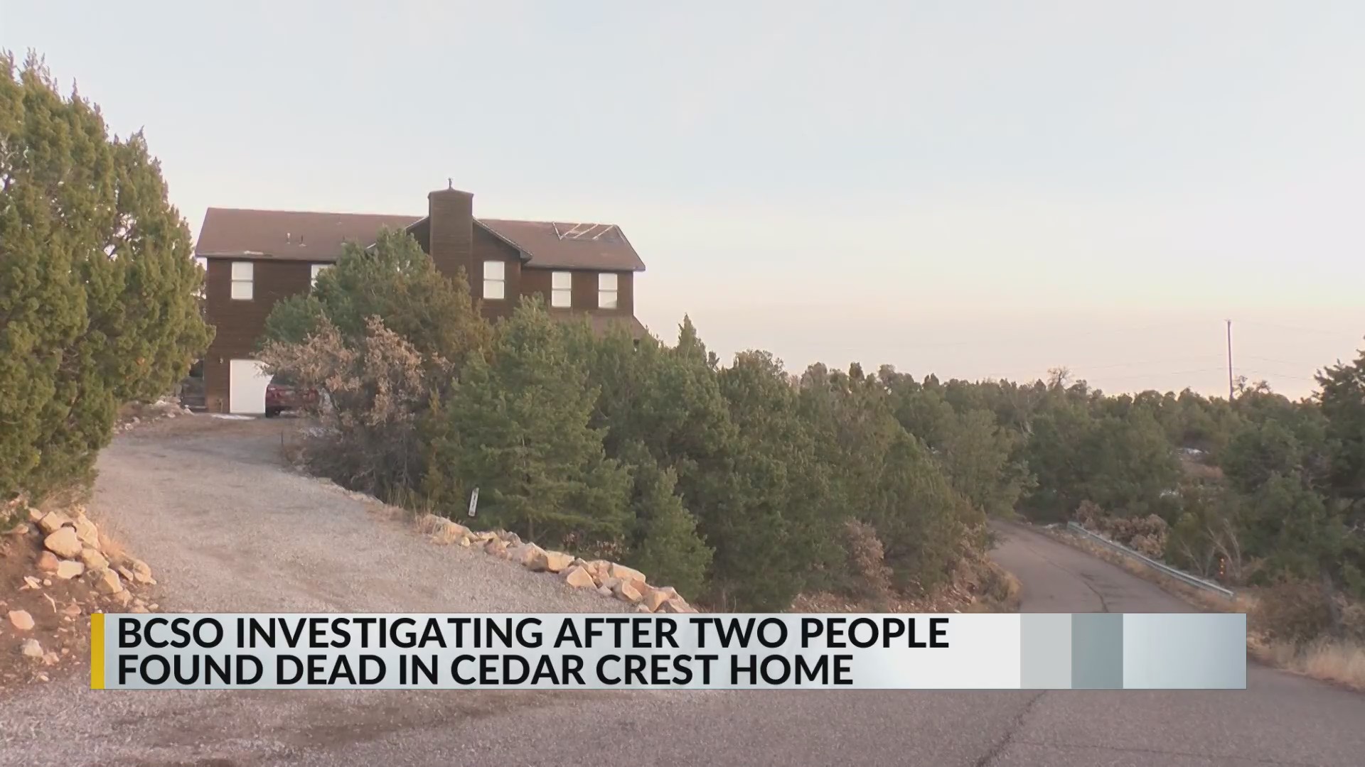 Cedar Crest deaths investigated as homicide – KRQE NEWS 13 – Breaking ...